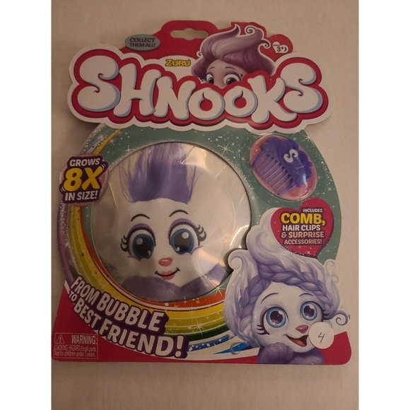 Zuru Shnooks | Toys | Shnooks Shweetly Soft Plush Toys Grows 8x In Size ...